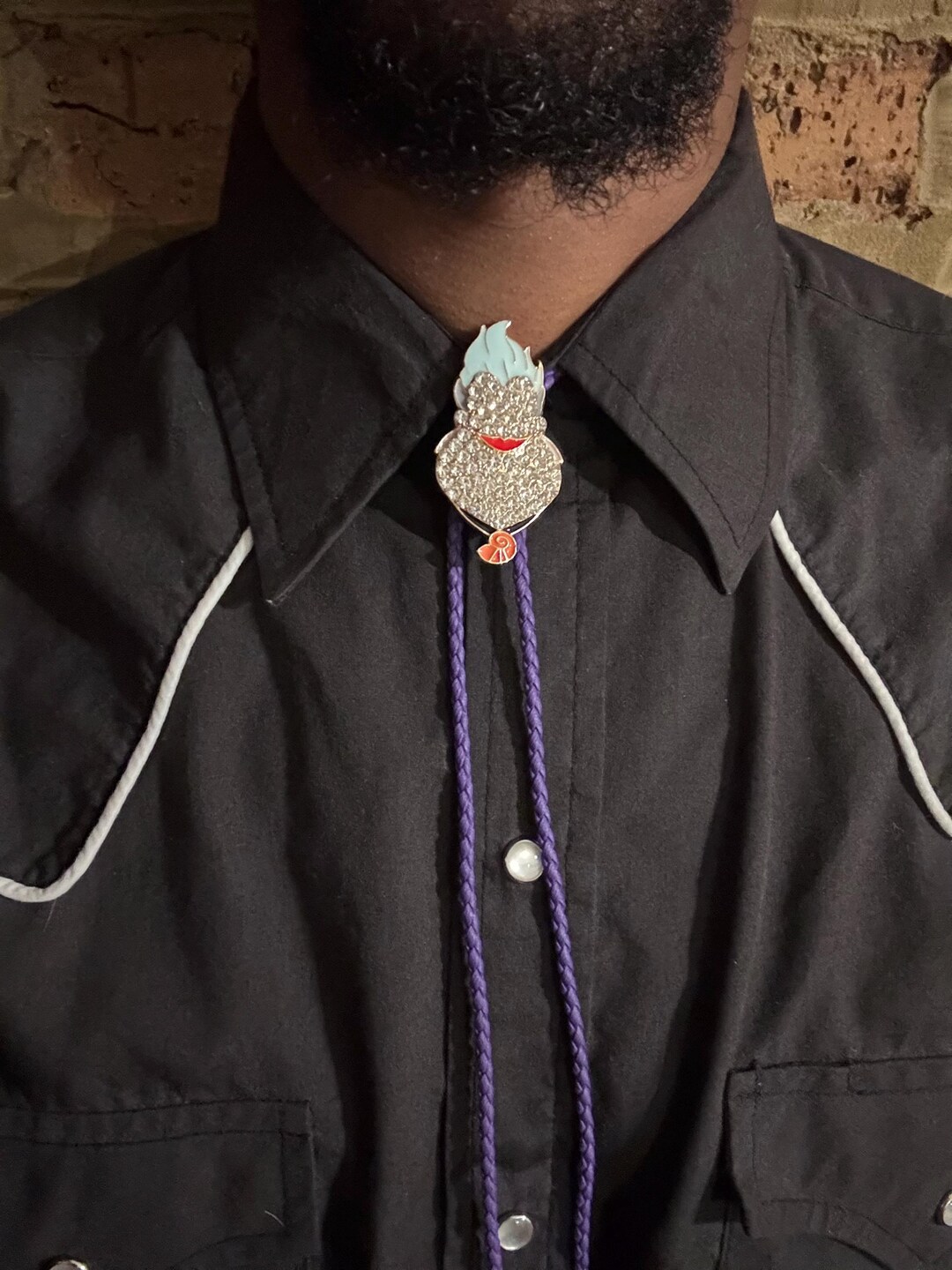 Disney’s Ursula of the Little Mermaid Bolo Tie (disney Villains) - Etsy