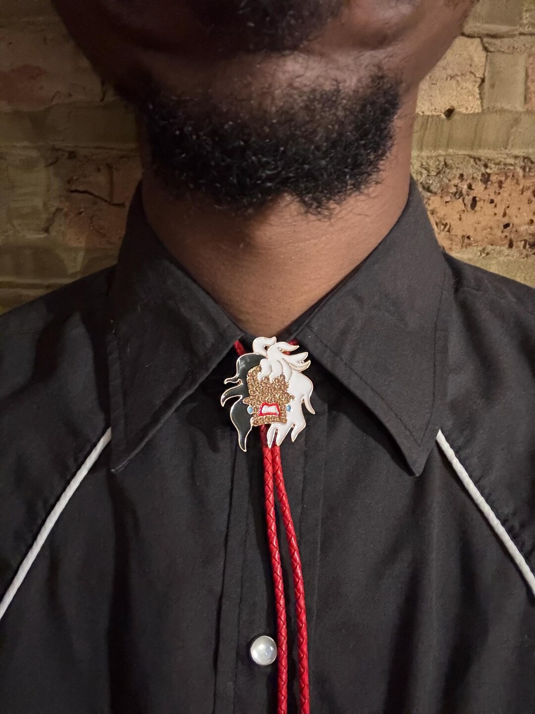 Cruella De Vil Bolo Tie (disney Villains) - Etsy