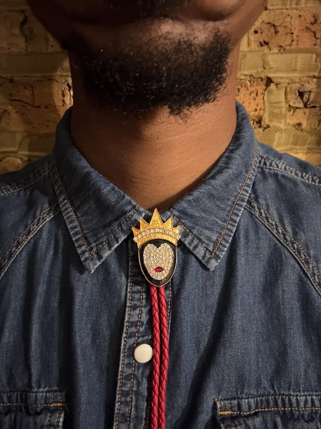 Snow White the Evil Queen Bolo Tie (disney Villains) - Etsy