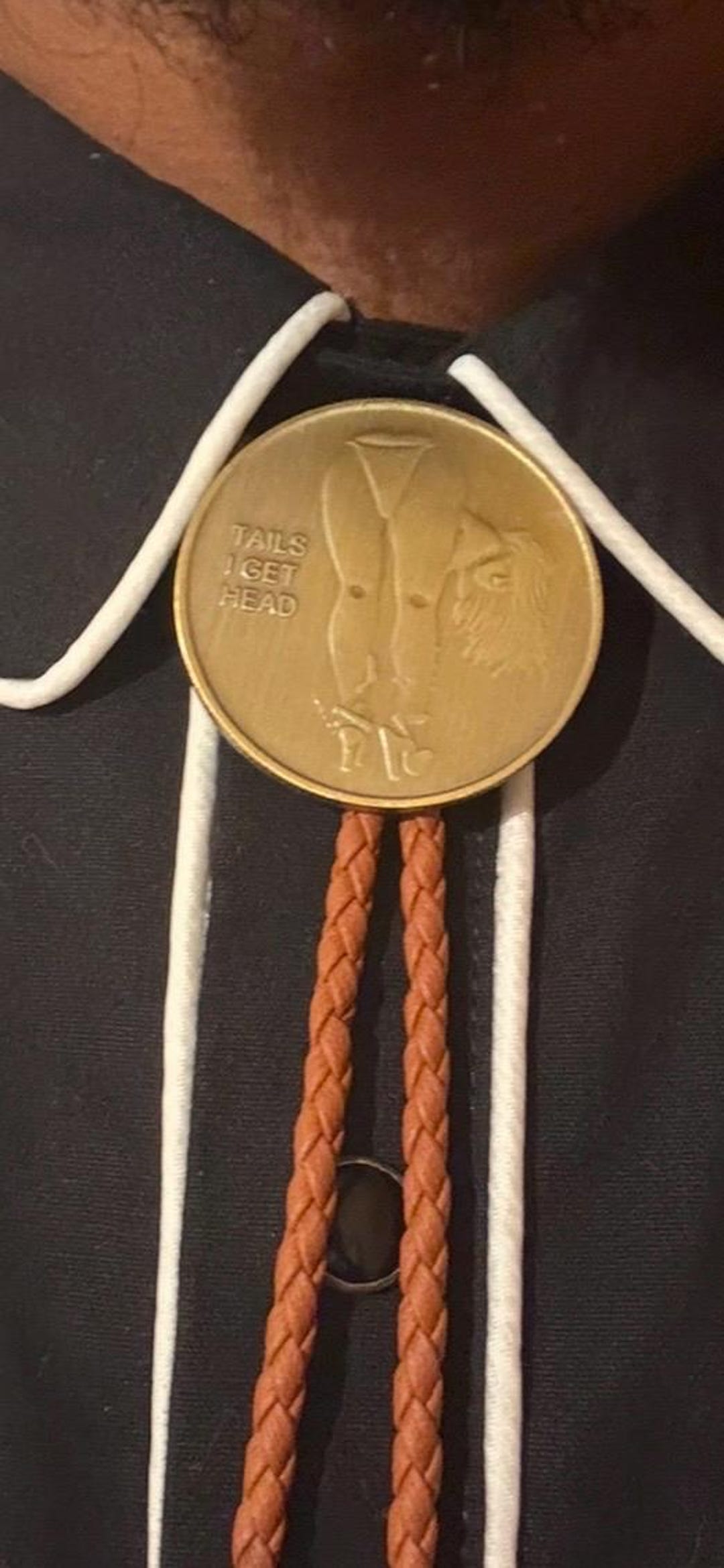 Tails I Get Head Coin Bolo Tie - Etsy