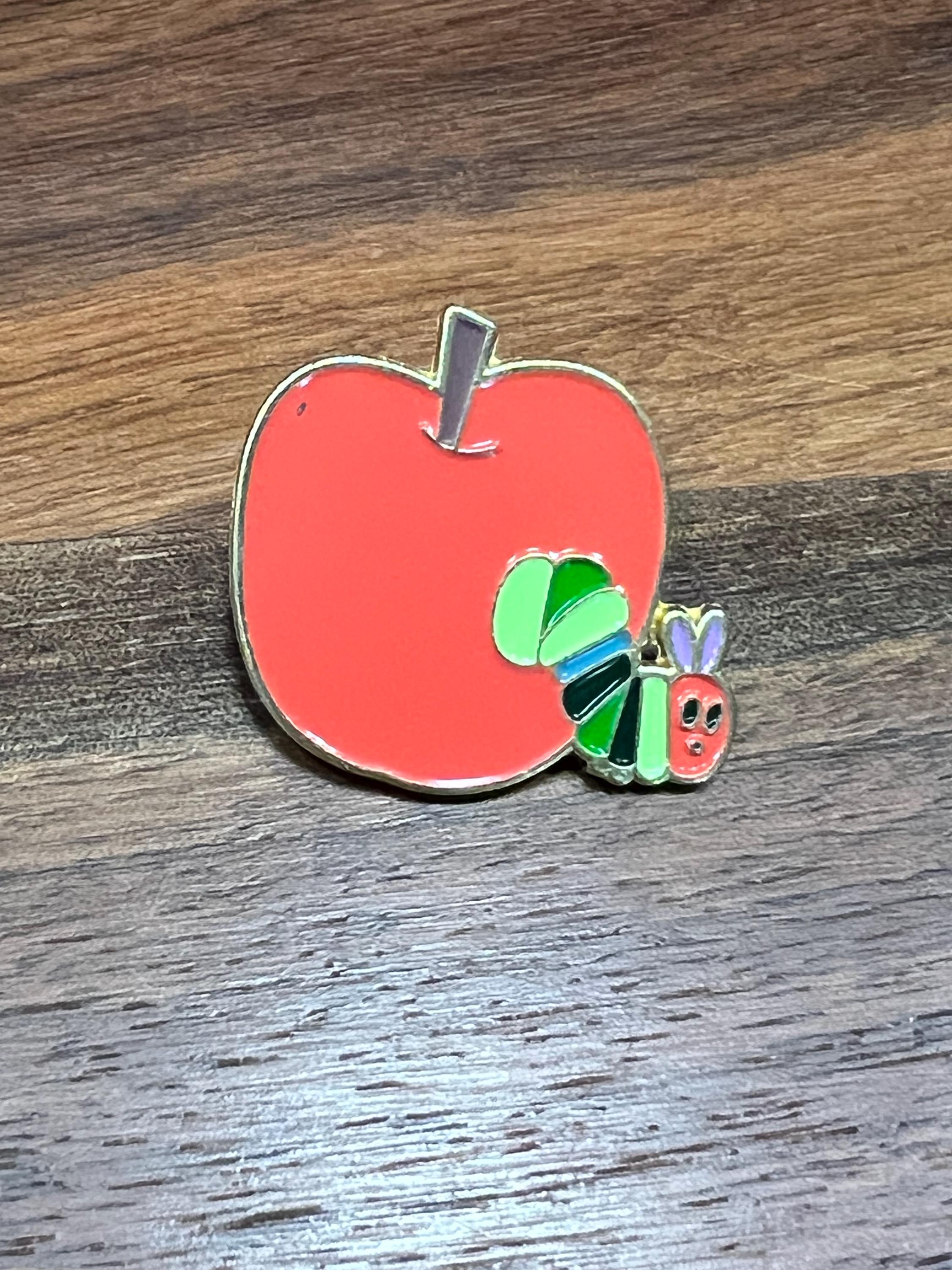 Storybook Hungry Caterpillar Enamel Pins - Etsy