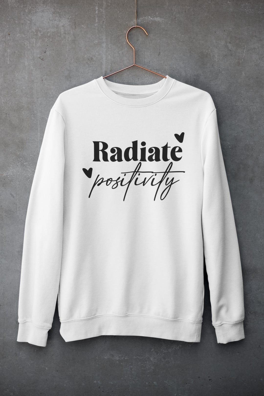 Radiate Positivity SVG PNG AI Digital Files - Etsy