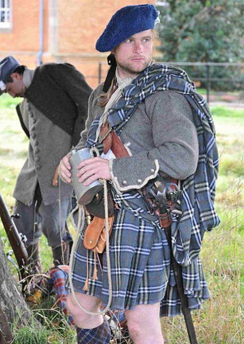 Unique Tartan Great Kilt Scottish Handmade 100% 16oz Great Kilt ...