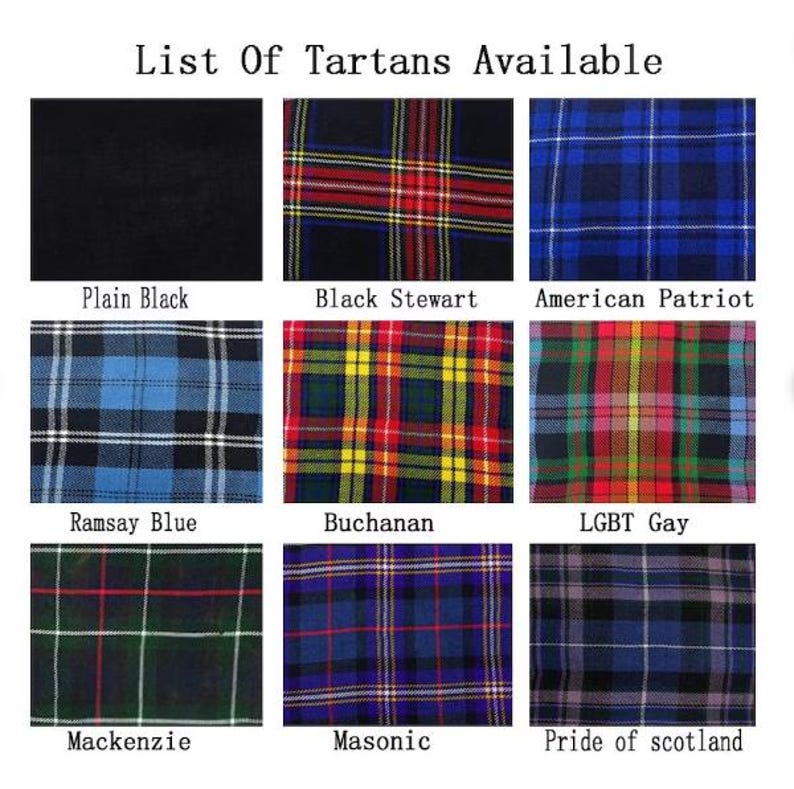 Tartan Great Kilt Scottish Handmade 16oz Great Kilt Highland Vintage ...