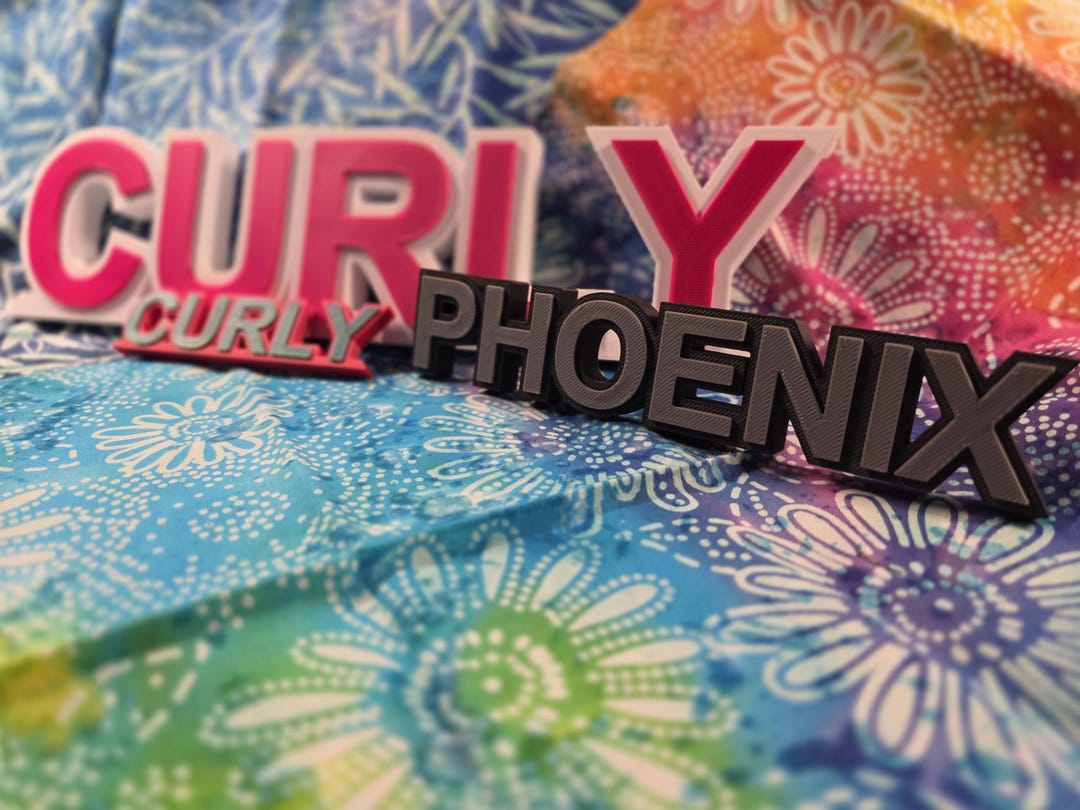 Personalized 3d-printed Name Tag – Dual Color With Keychain Option - Etsy