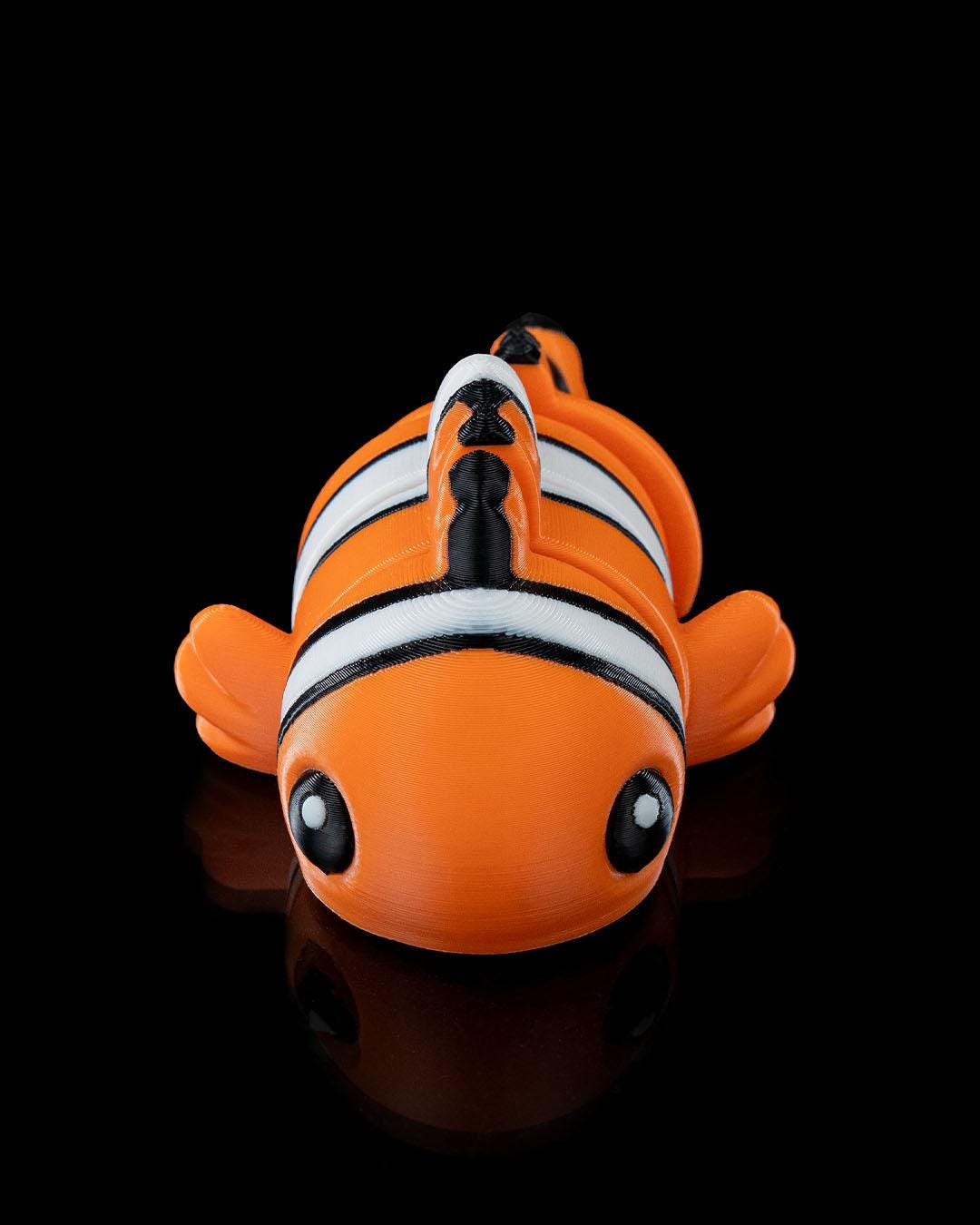 Cute Flexi Clownfish Toy - Etsy