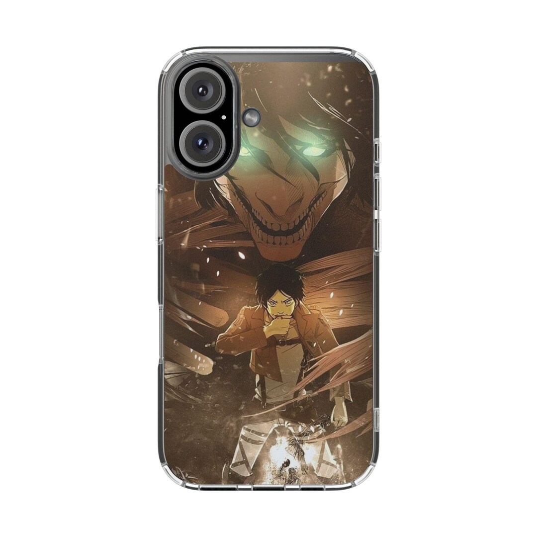 Eren Yeager Attack on Titan Phone Case – Anime Protective Cover for ...