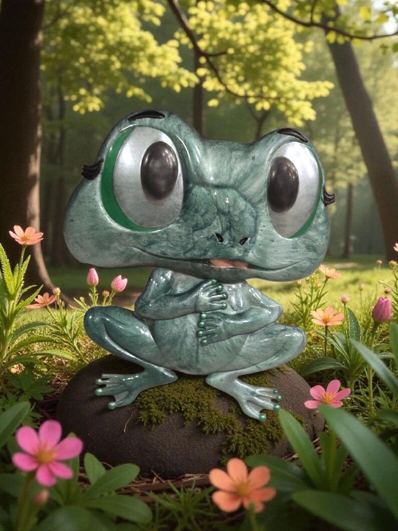 Big Eye Frog - Etsy