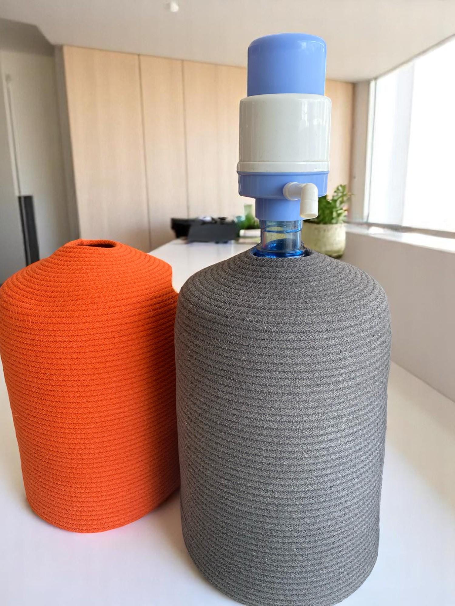 Water Bottle Cover, 5 Gallon Water Bottle Cover, Decorative Water ...