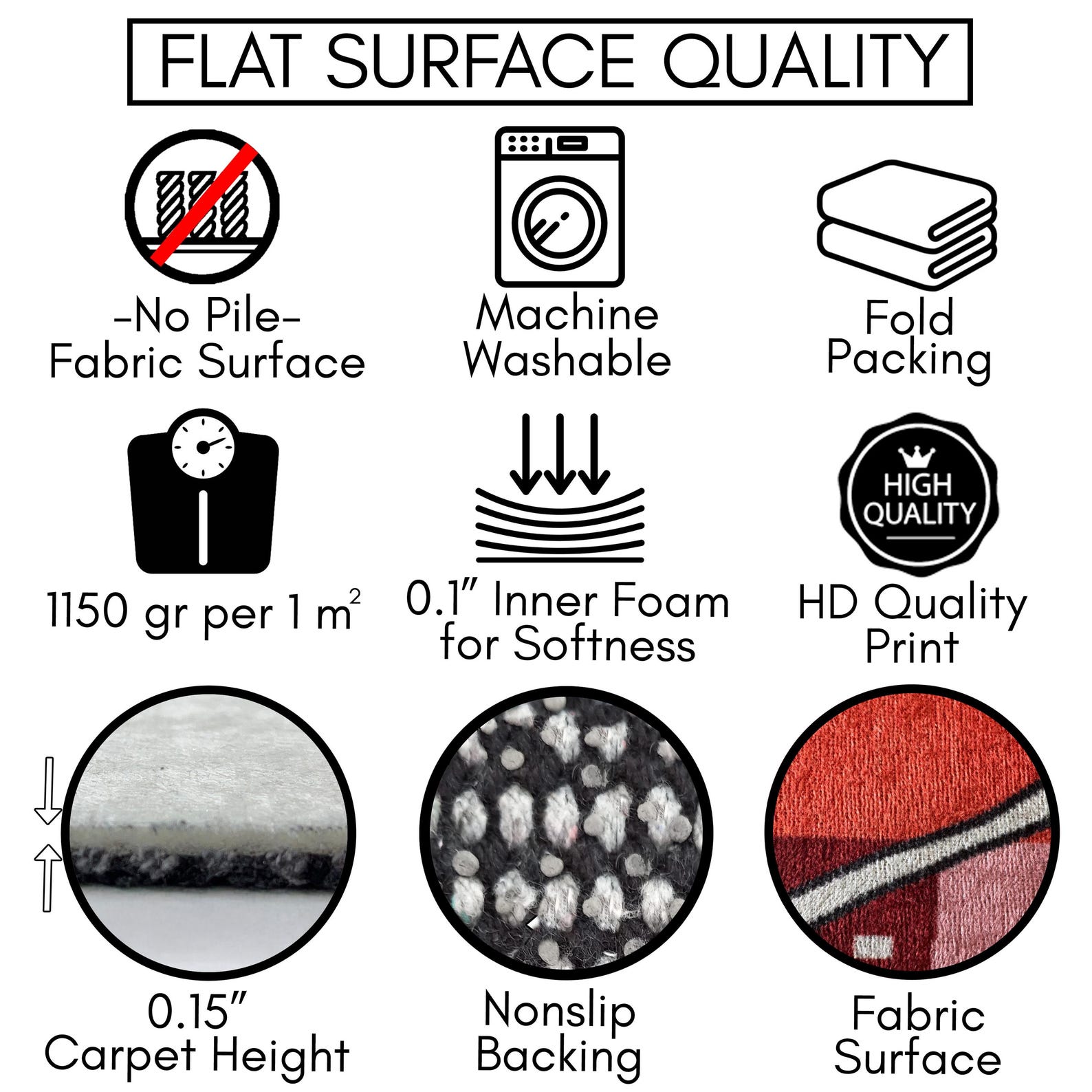 Music Instruments Rug, Music Room Mat, Retro Style Music Carpet, Piano ...