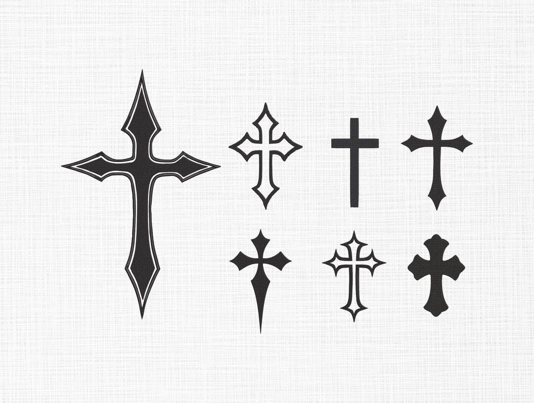 Cross Bundle Embroidery Design Cristian Cross Machine Embroidery Files ...
