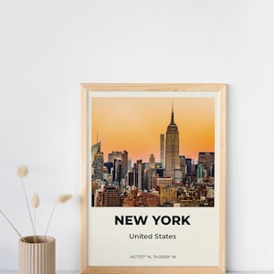 New York Poster New York City Print Instant Digital Download Printable ...