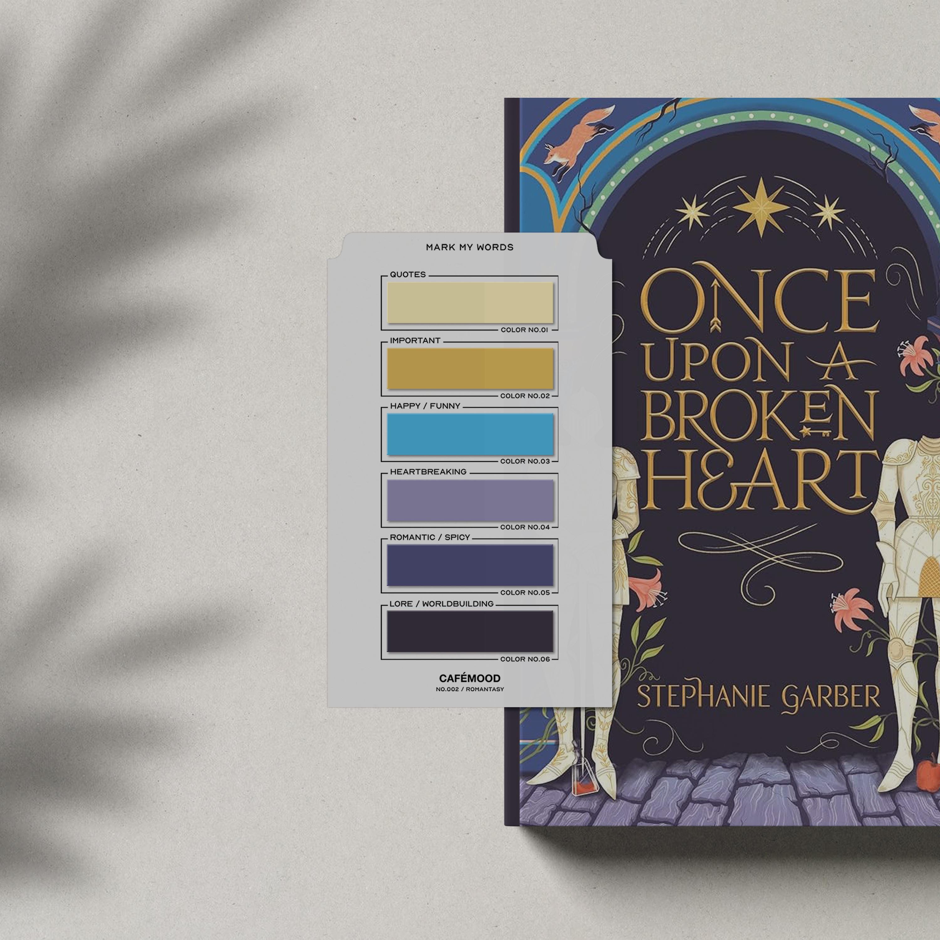 Crystaline Annotation Key Bookmark | Book Annotation Guide | Aesthetic ...