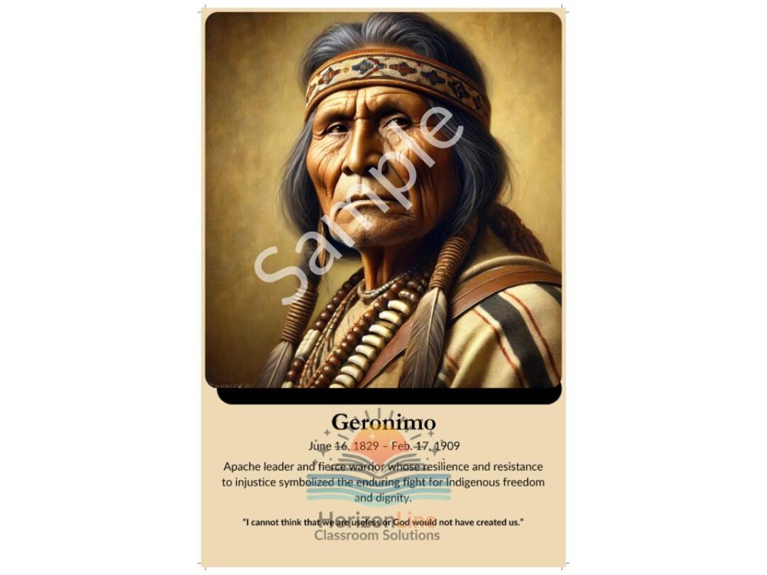 Indigenous Icons Poster Pack 2 | 5 Printable Native American History ...