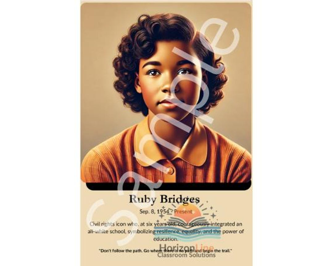 Ruby Bridges Poster – Inspire Your Students With a Civil Rights ...