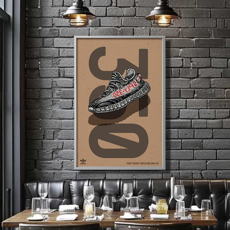 Yeezy Poster - Etsy