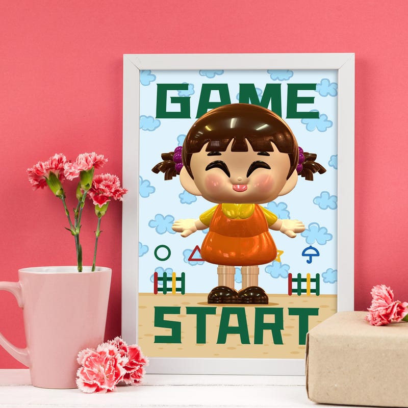Squids Game Poster - Etsy