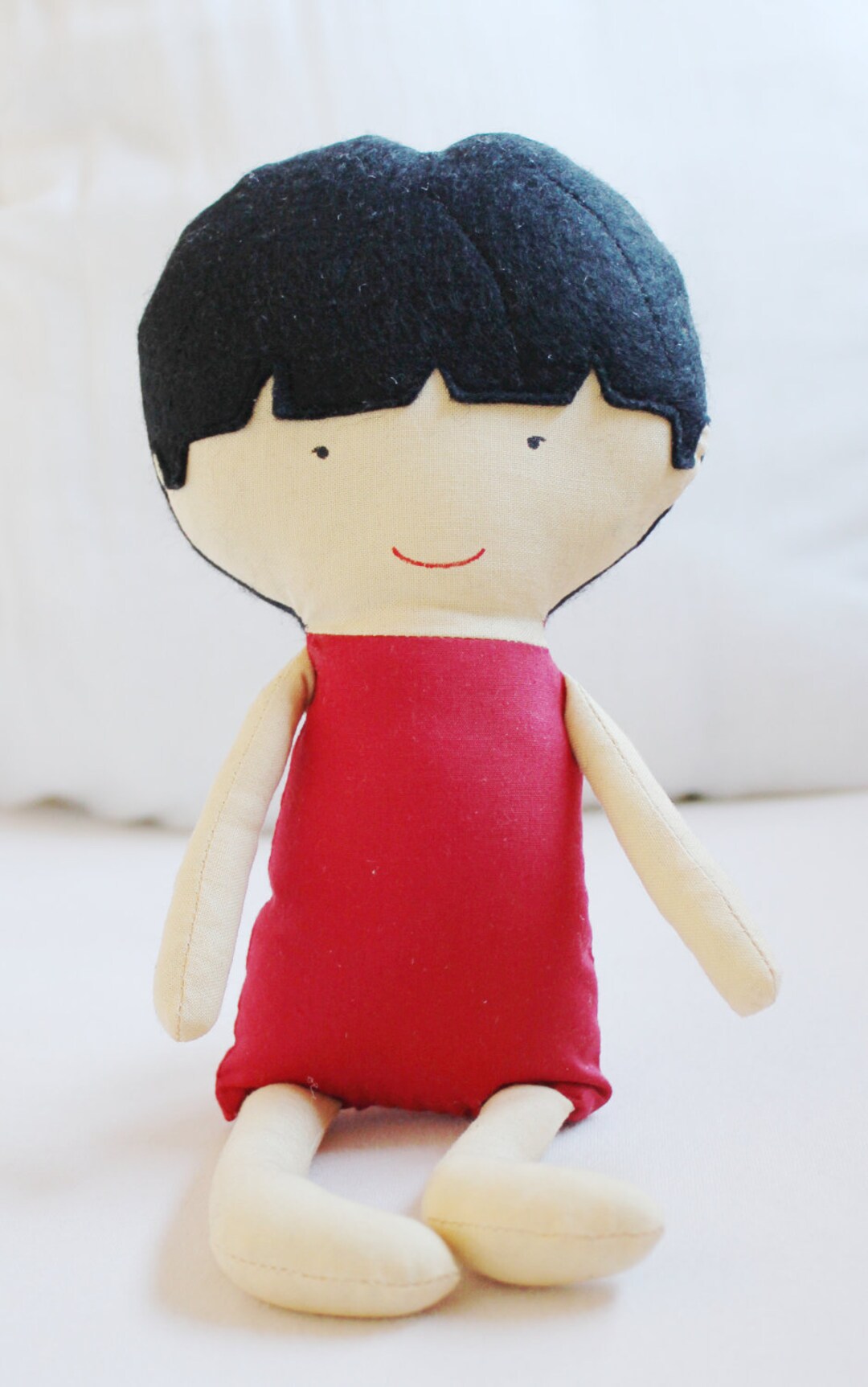 Doll Sewing Pattern Toy Cloth Boy Doll Pattern PDF - Robin & Milo - Etsy
