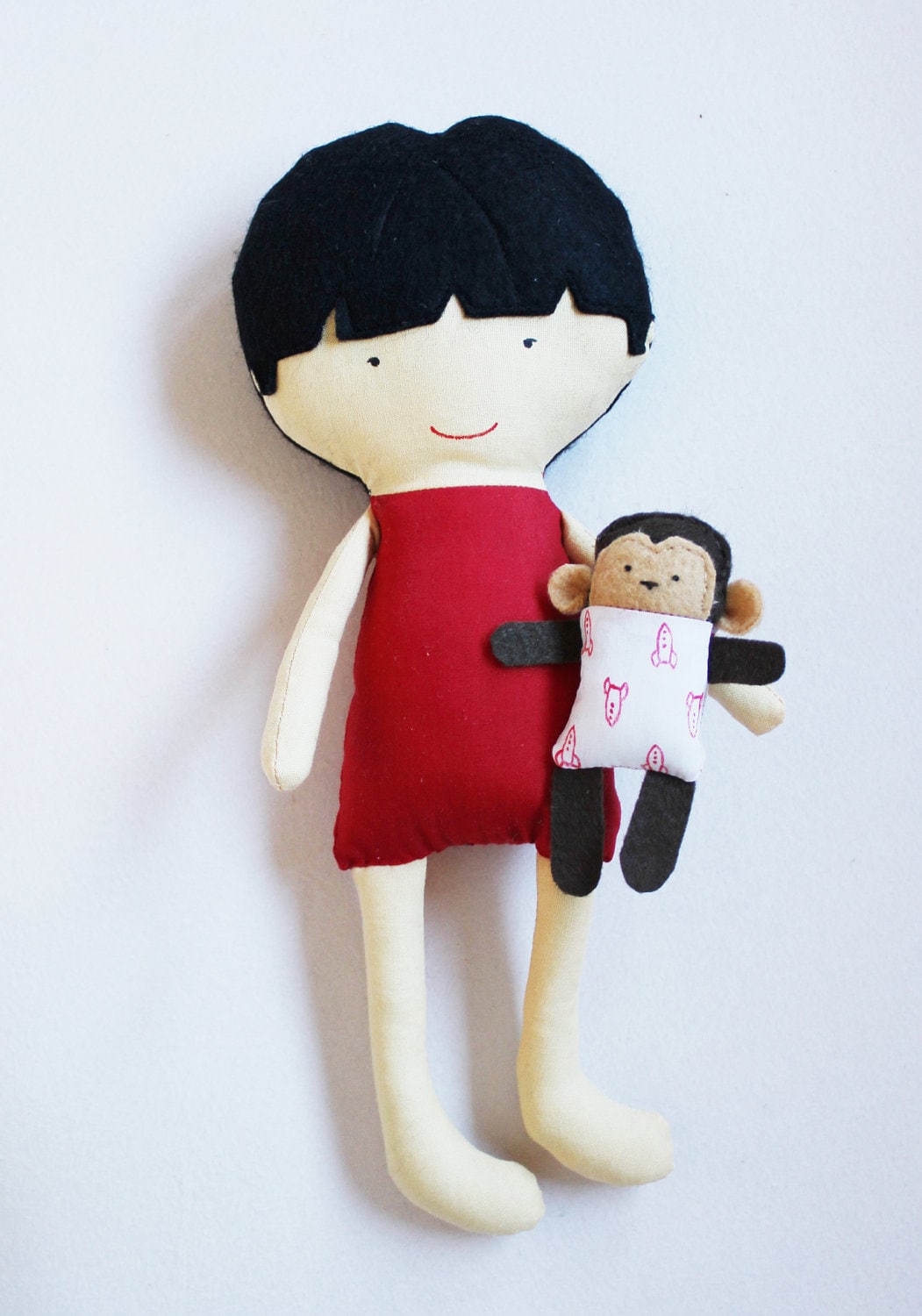 Doll Sewing Pattern Toy Cloth Boy Doll Pattern PDF Robin & - Etsy