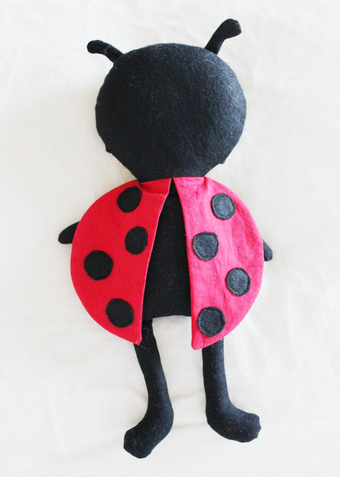 Ladybug Cloth Doll Sewing Pattern PDF Softie Toy Plushie - Etsy