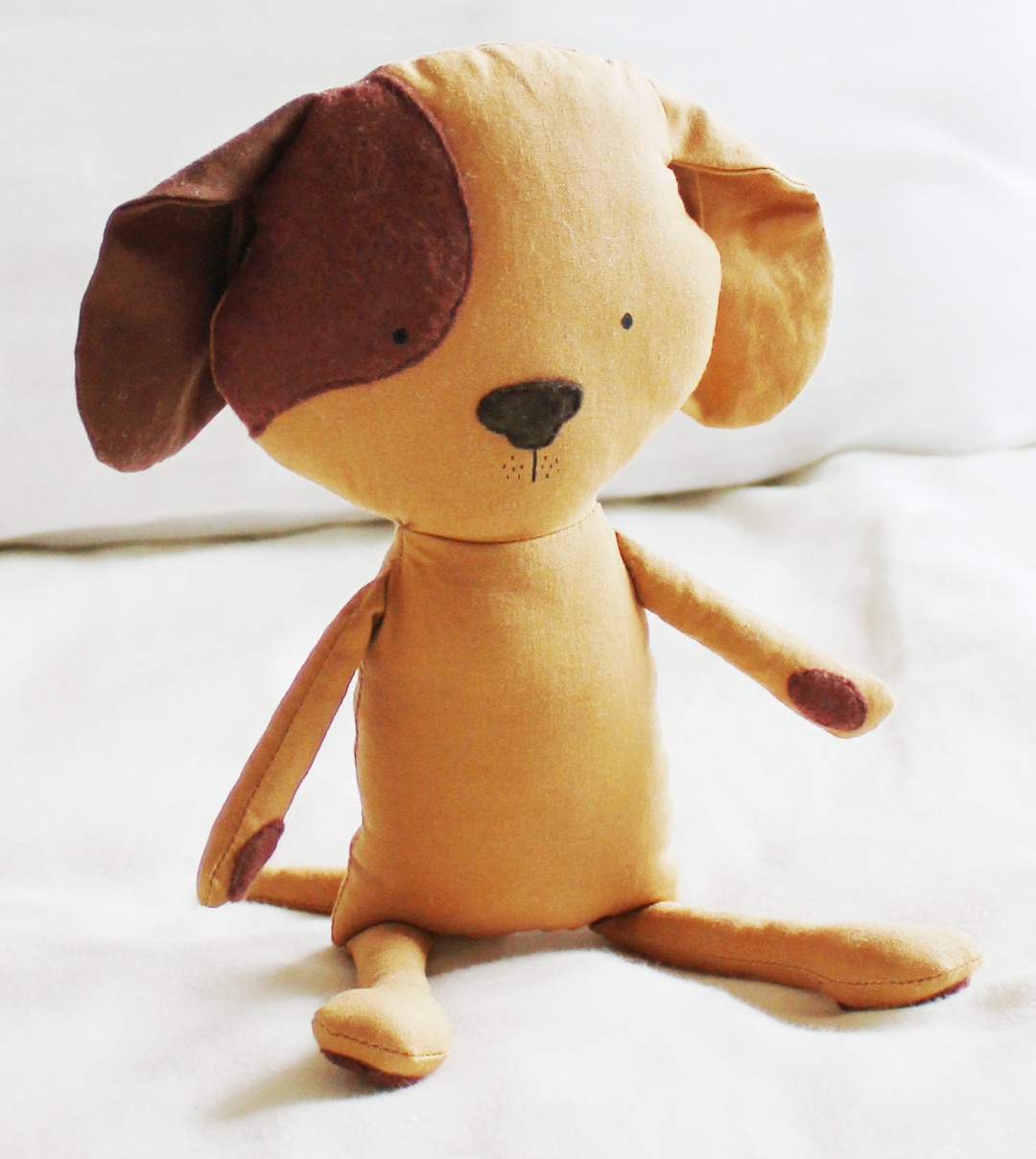 Dog Sewing Pattern Puppy Softie Plush Toy Cloth Doll Pattern PDF - Etsy