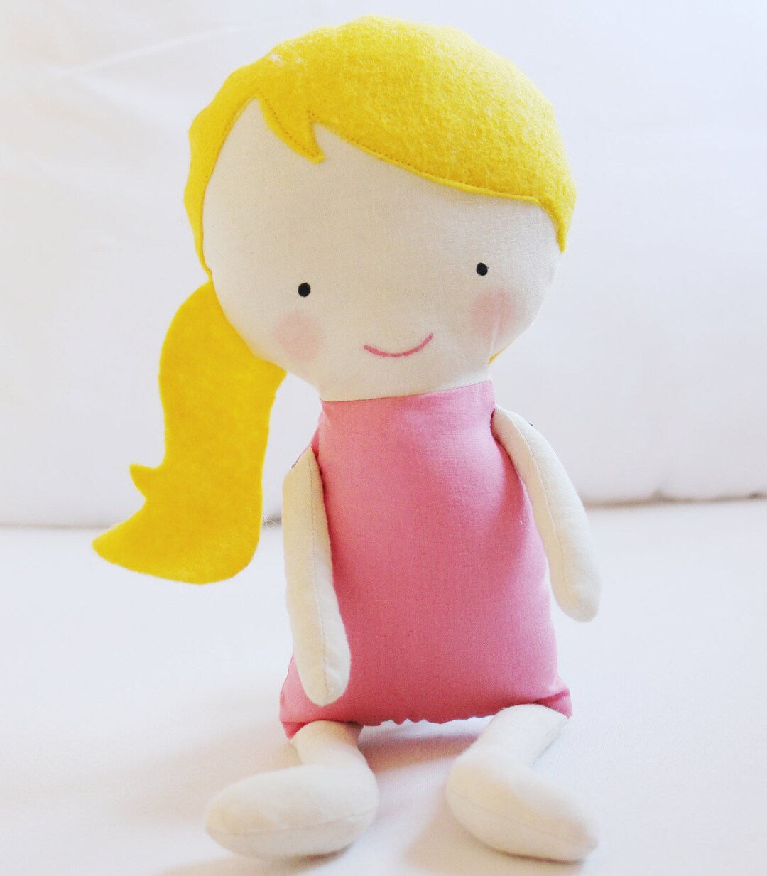 Doll Sewing Pattern Toy Cloth Doll Pattern PDF - Rosie & Lulu - Etsy