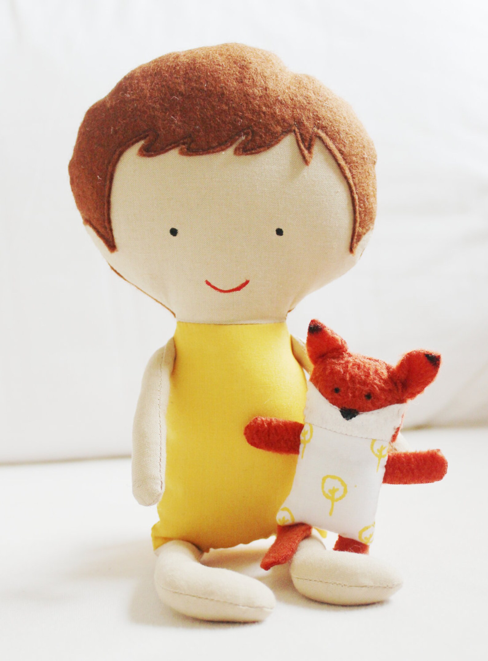 Doll Sewing Pattern Toy Cloth Boy Doll Pattern PDF Boyd & | Etsy