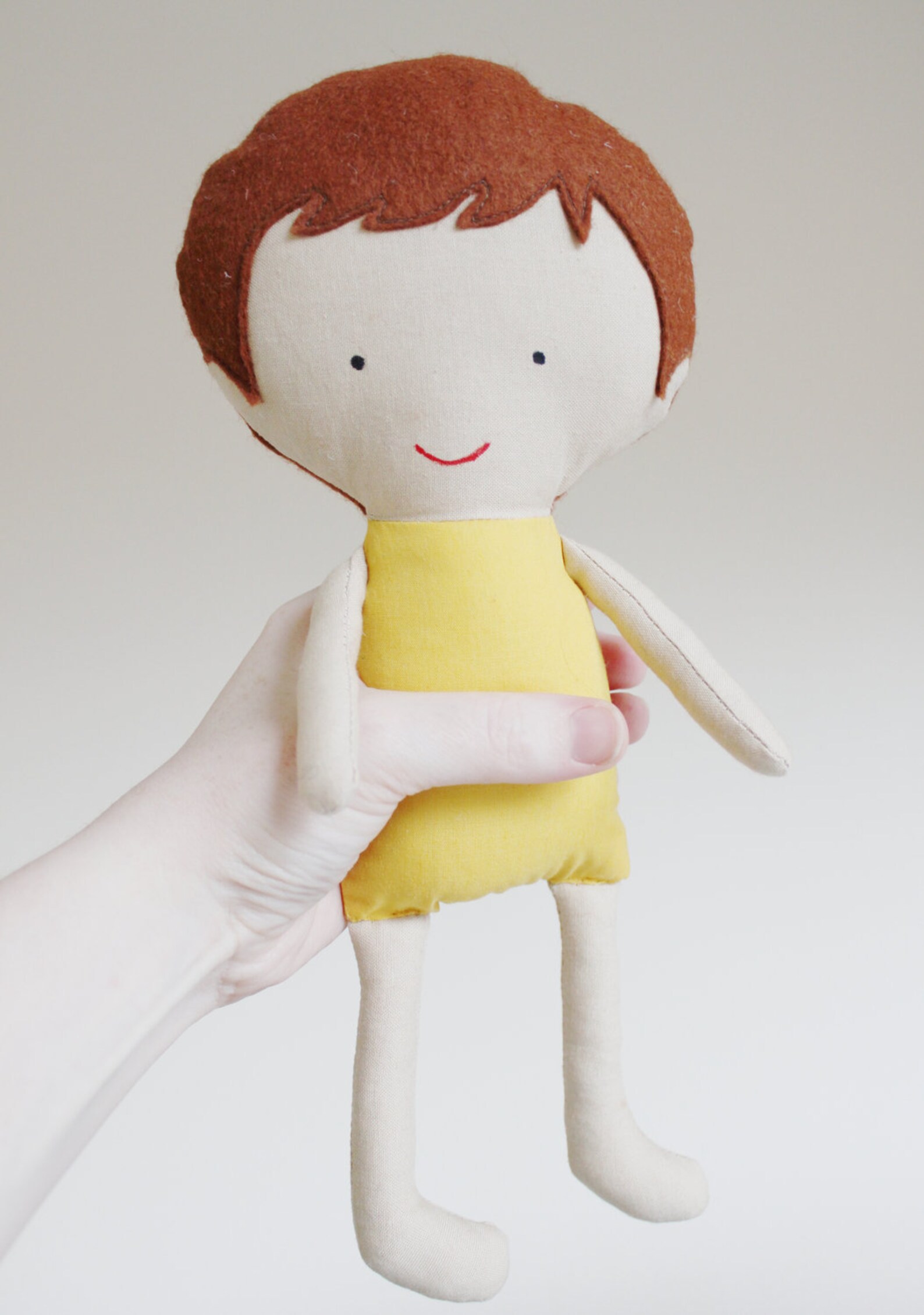 Doll Sewing Pattern Toy Cloth Boy Doll Pattern PDF Boyd & | Etsy