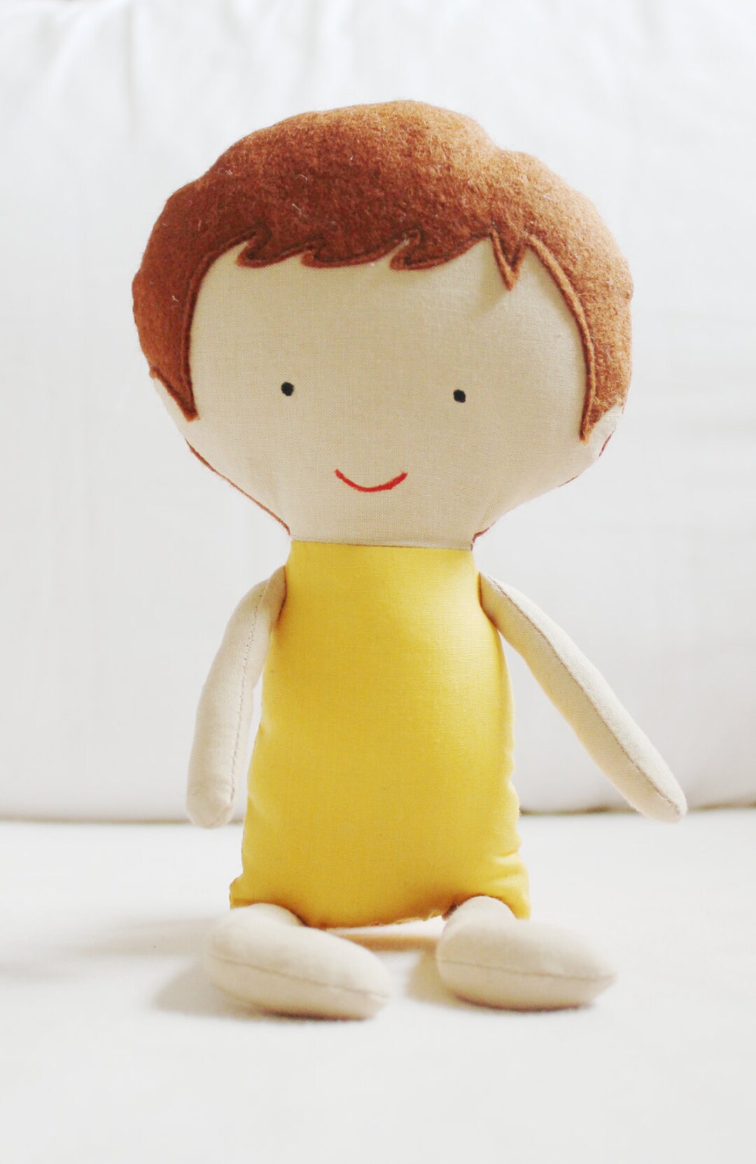 Doll Sewing Pattern Toy Cloth Boy Doll Pattern PDF - Boyd & Todd - Etsy
