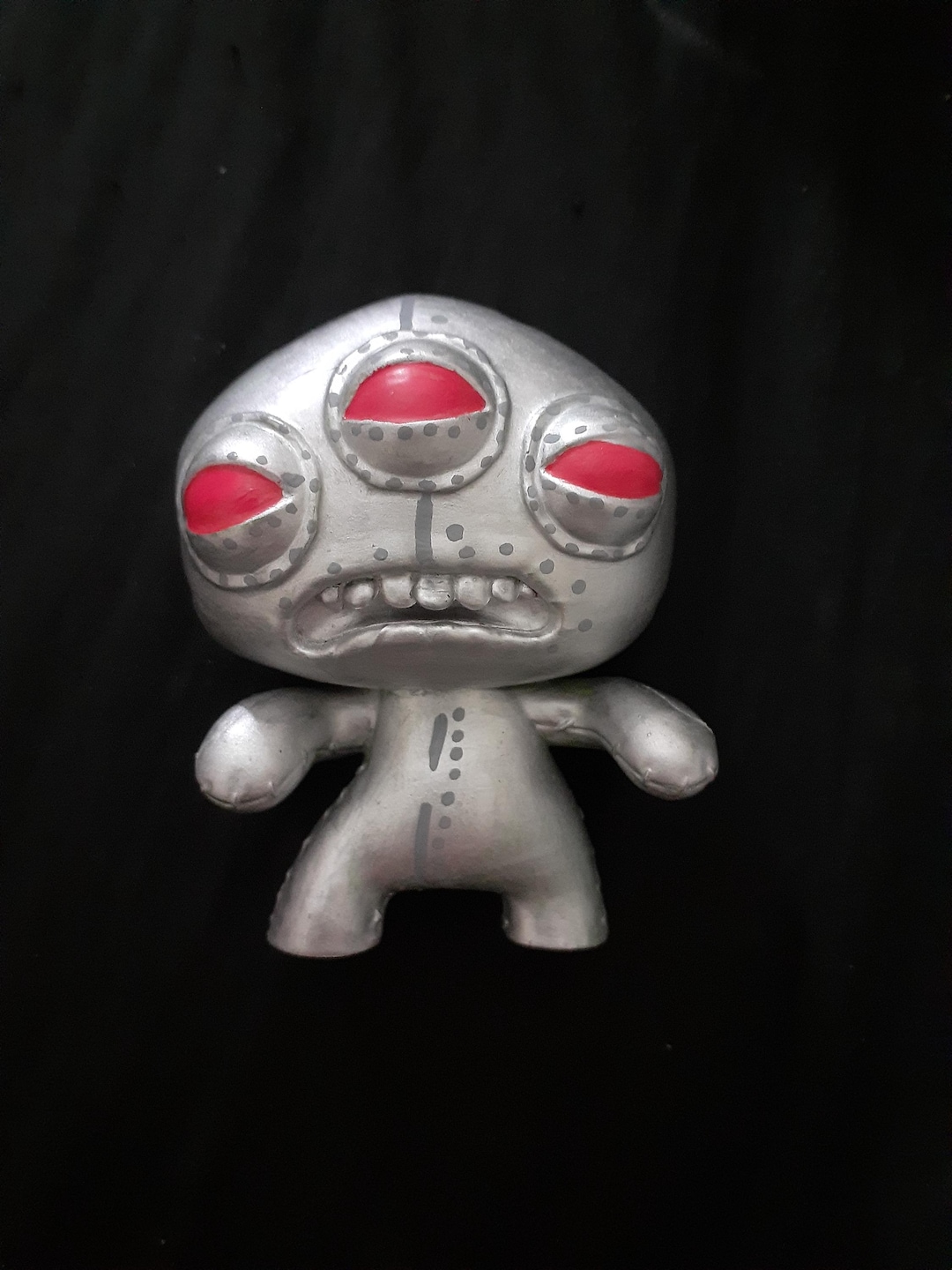 Custom Painted Robotic Annoyed Alien Fuggler Figurine - Etsy