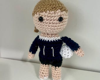 Volleyball Player Crochet Pattern - Etsy