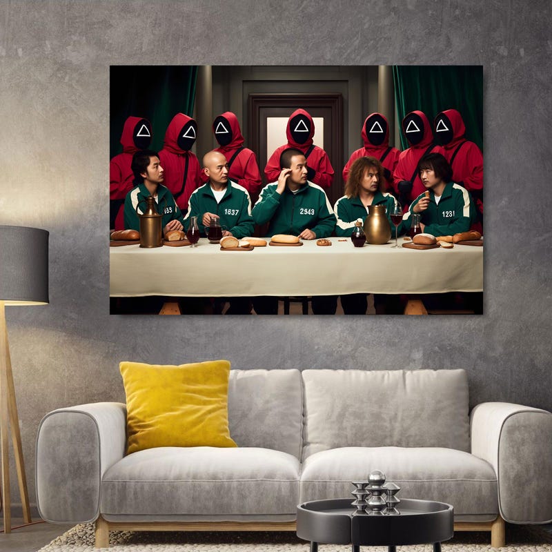 Squids Game Poster - Etsy