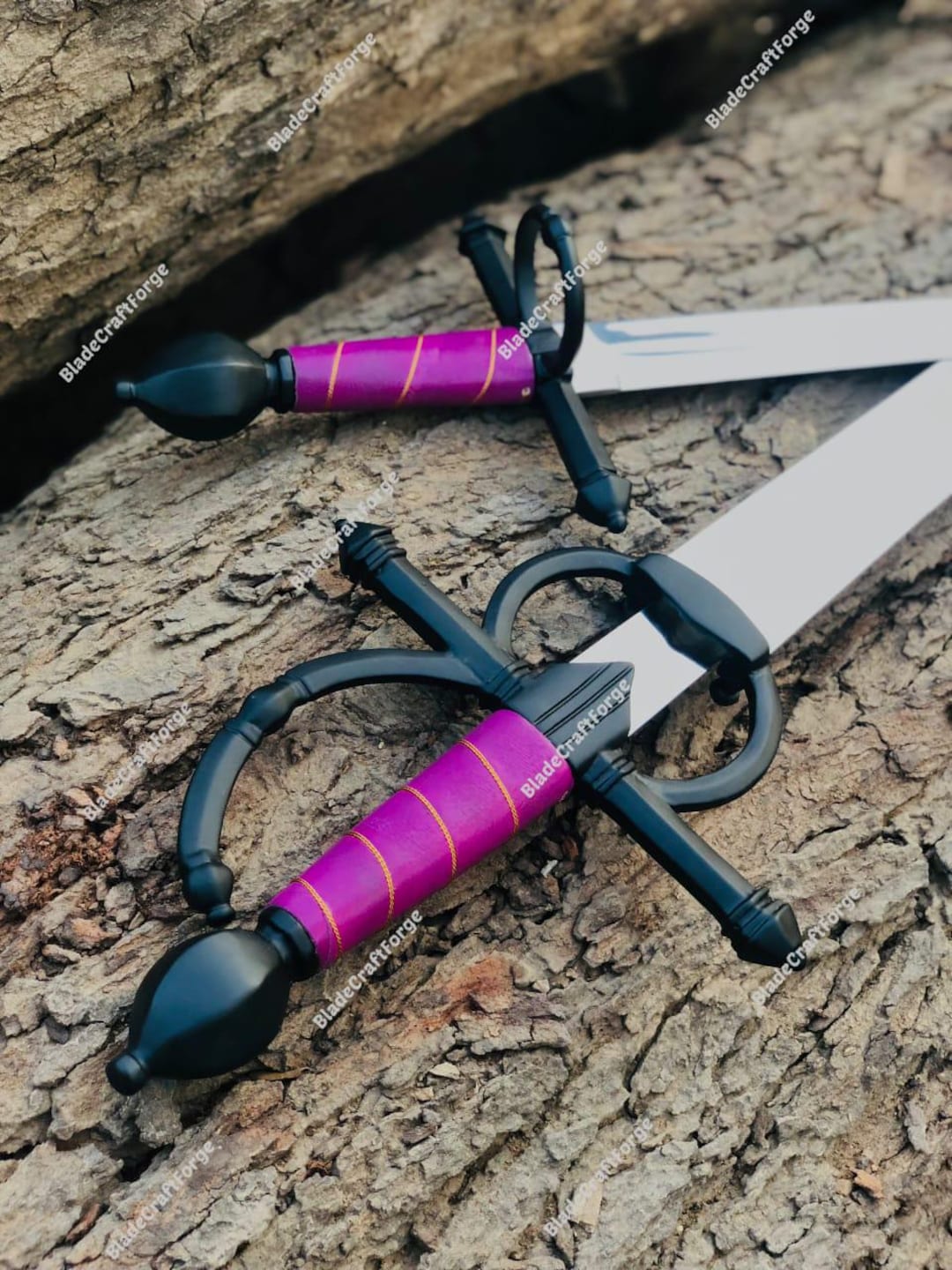 Hand Forged Renaissance Rapier and Dagger Set – High Carbon Steel ...