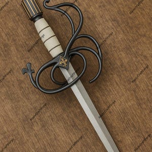 Hand Forged Renaissance Rapier Sword – Full Tang High Carbon Steel ...