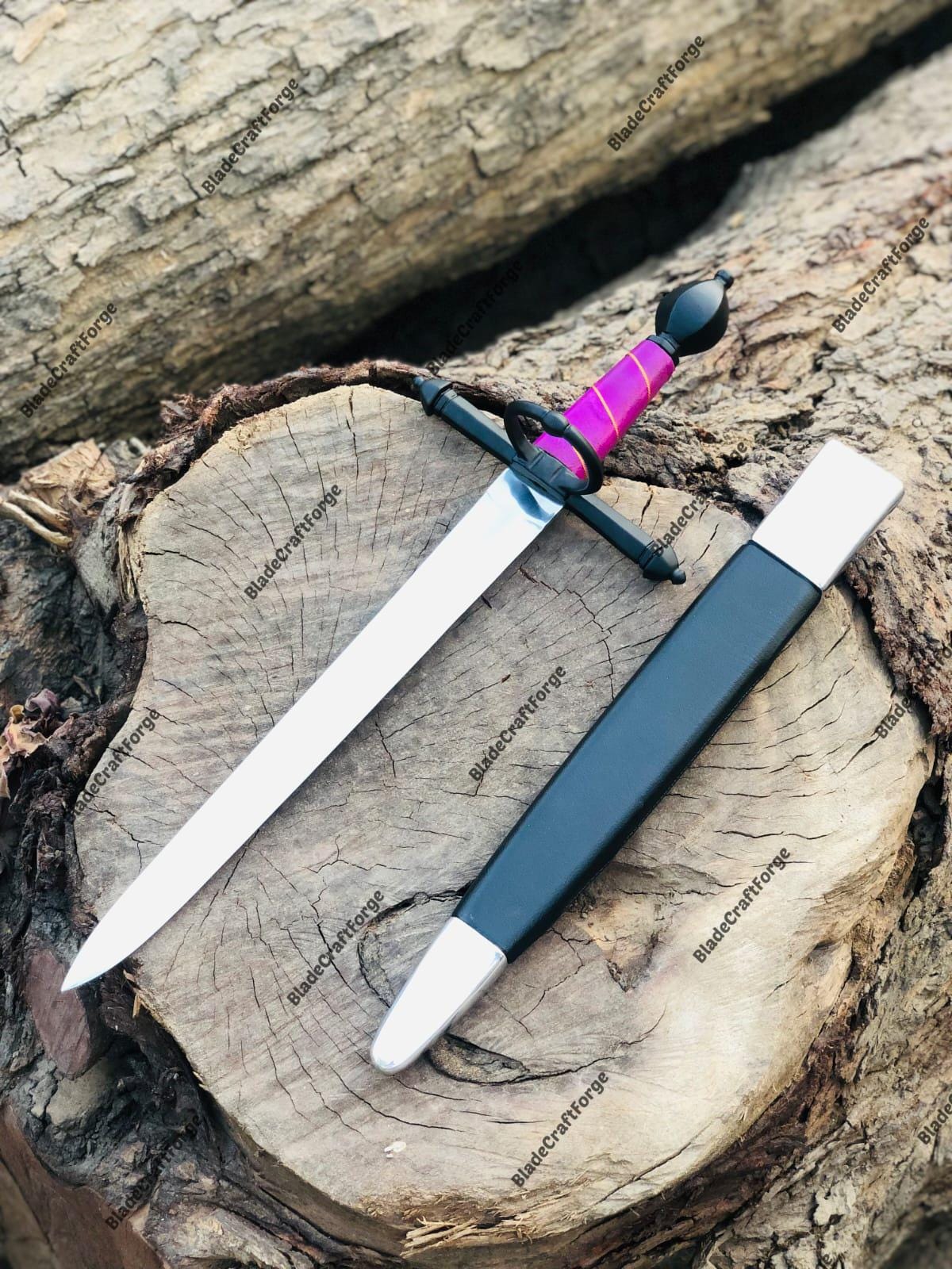 Hand Forged Renaissance Rapier Sword – Full Tang High Carbon Steel ...