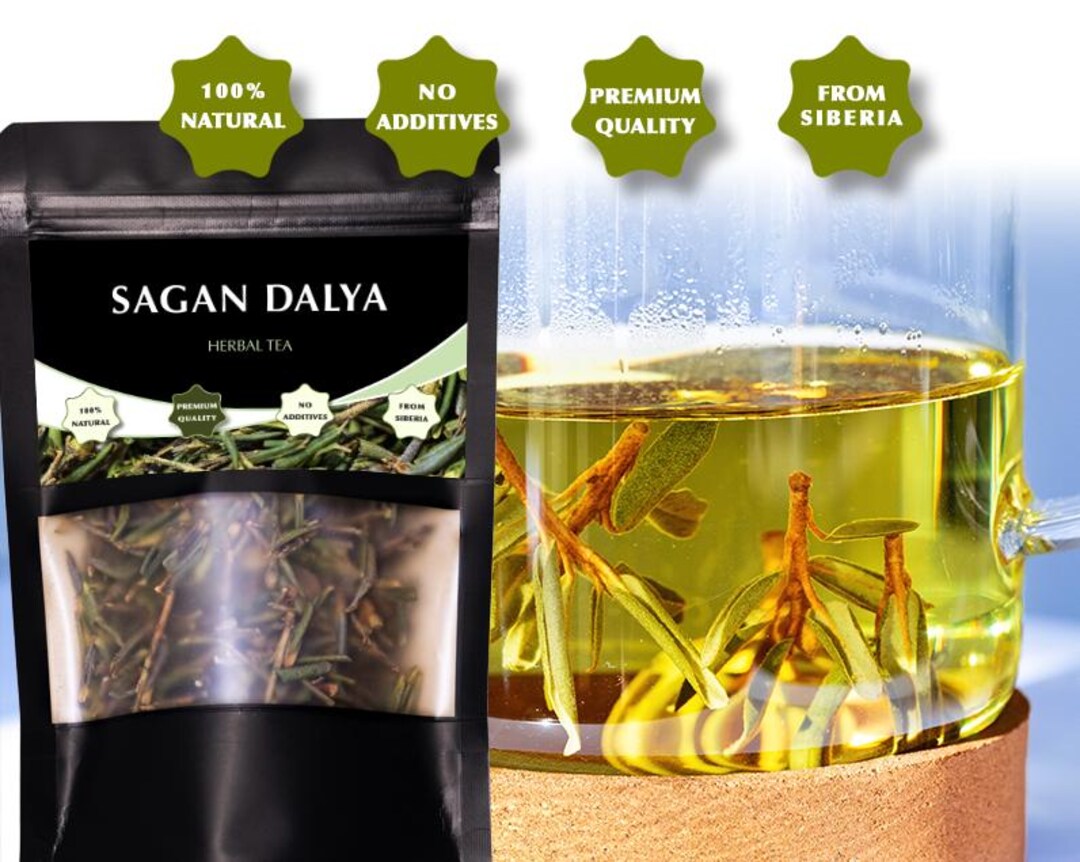 Sagan Dalya Herbal Tea: Caffeine-free Energy Boost | White Wings | Rhododendron Adamsii ...