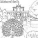 Spain Architecture Coloring Page – Real Alcázar of Sevilla | Printable ...