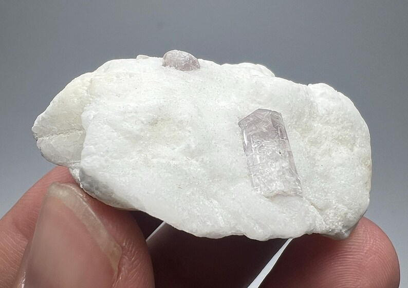 106 Carat Rare Terminated Colorless Scapolite Crystals on Matrix ...