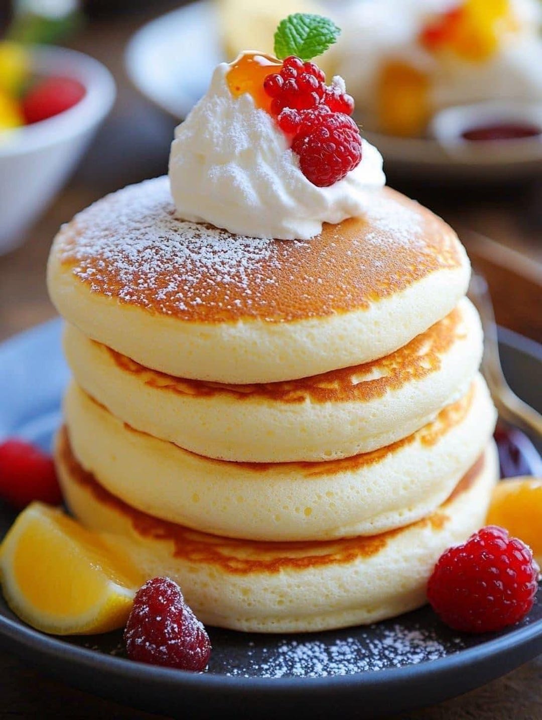 Fluffy Japanese Soufflé Pancakes Recipe - Etsy