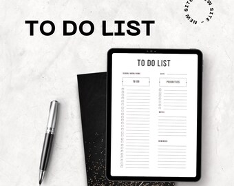 Daily Planner Template, Instant Download, Organizer and Daily Scheduler ...
