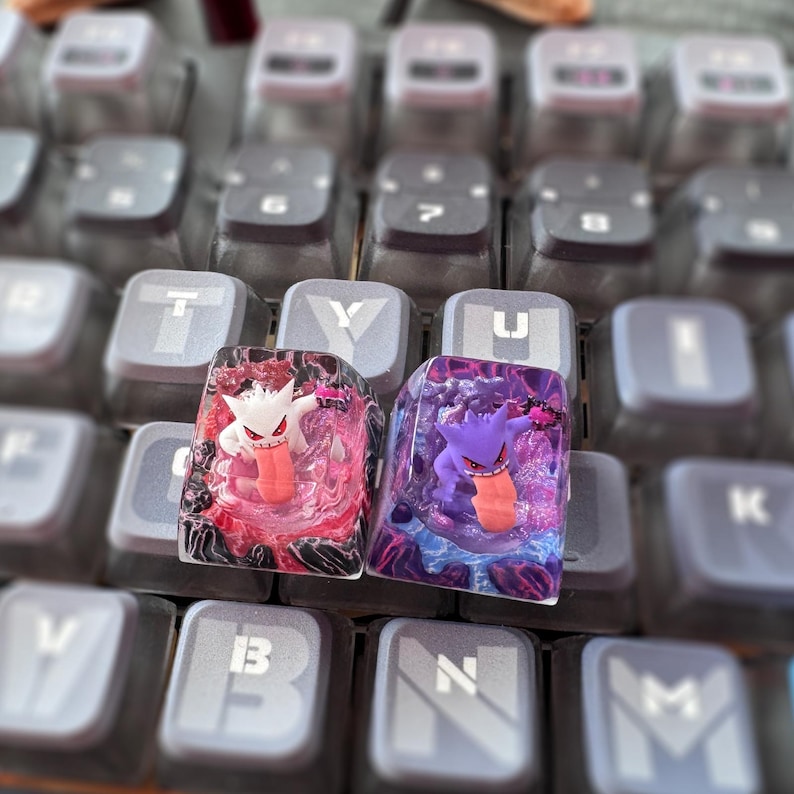 Tongue Geng.ar Unique Shiny Keycap, Handcrafted Artisan Spacebar ...