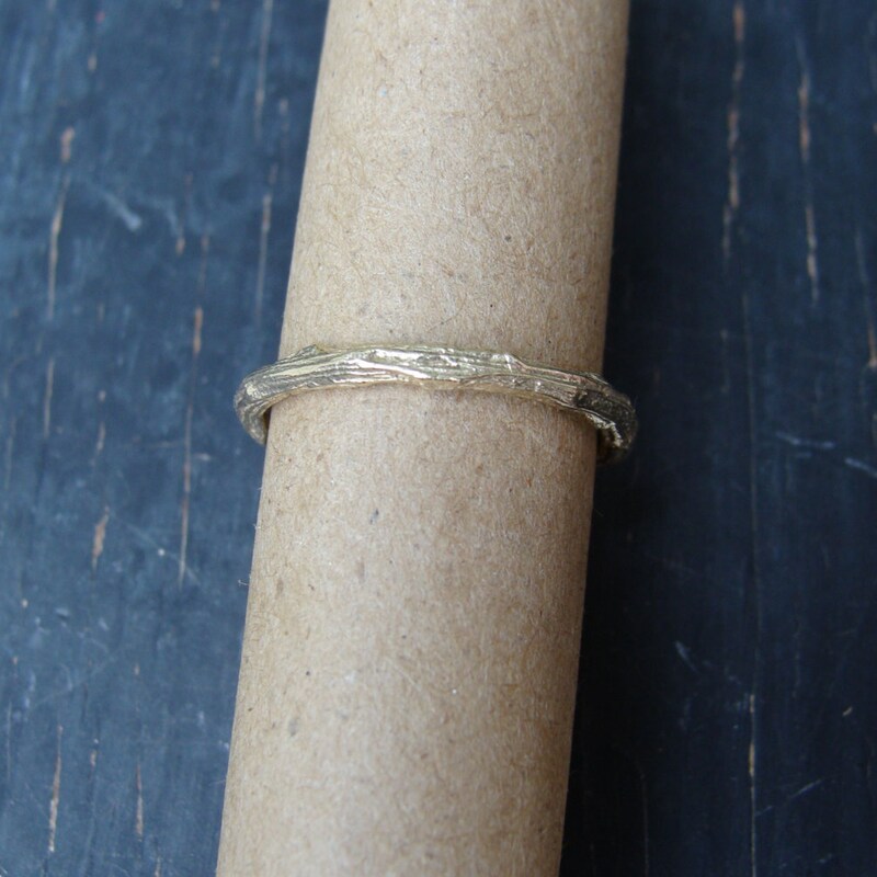 Gold Branch Ring - Etsy