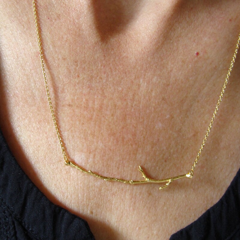 Branch Necklace - Etsy