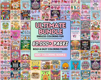 Coloring Books - Etsy