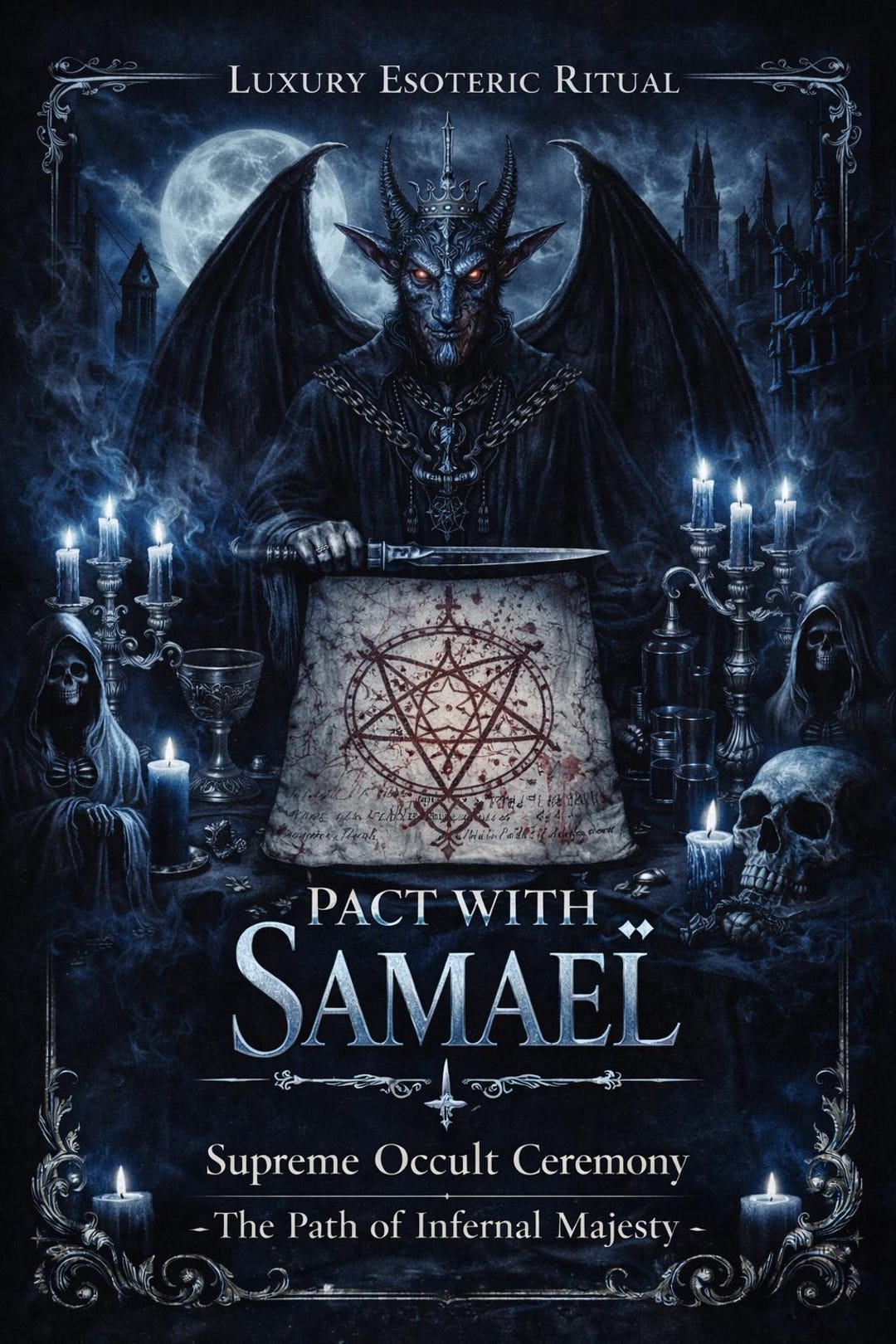 PACT With SAMAEL - High Level Occult Ceremony and High Dark Energy ...