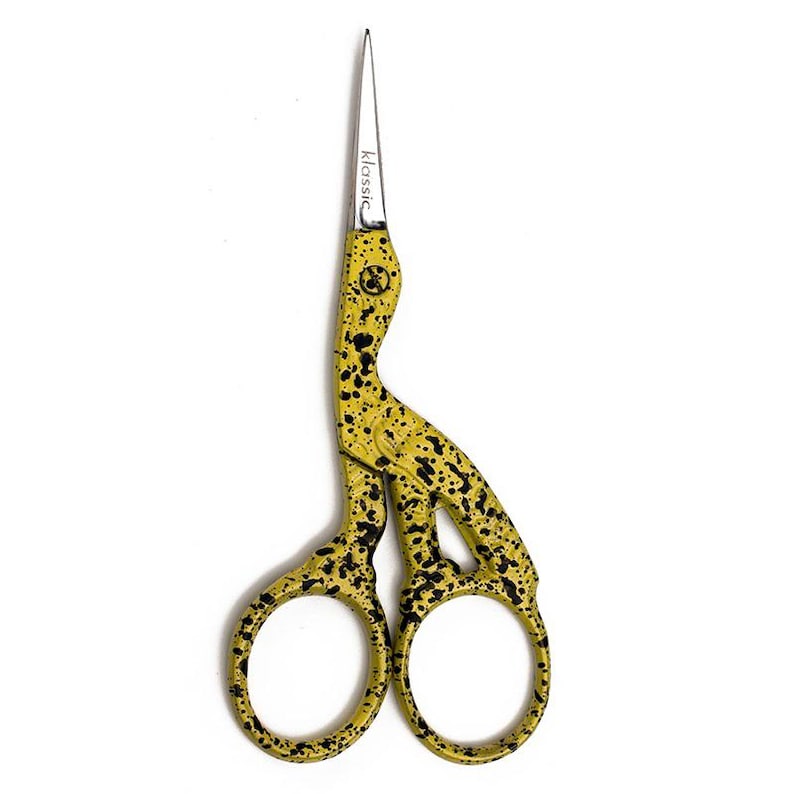 Stork Scissors: Leopard Print Stainless Steel Craft Scissors - Etsy