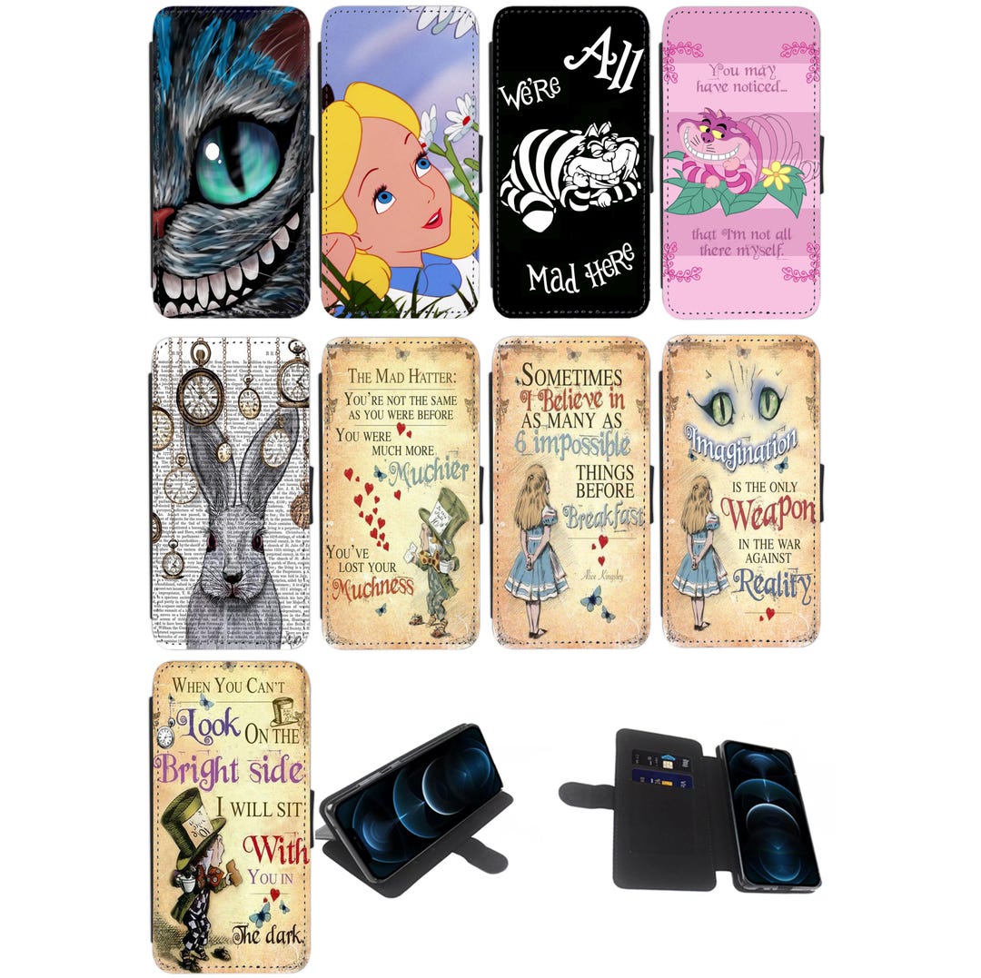 Alice in Wonderland Mad Hatter Teapot Flip Phone Case Gift for Samsung ...