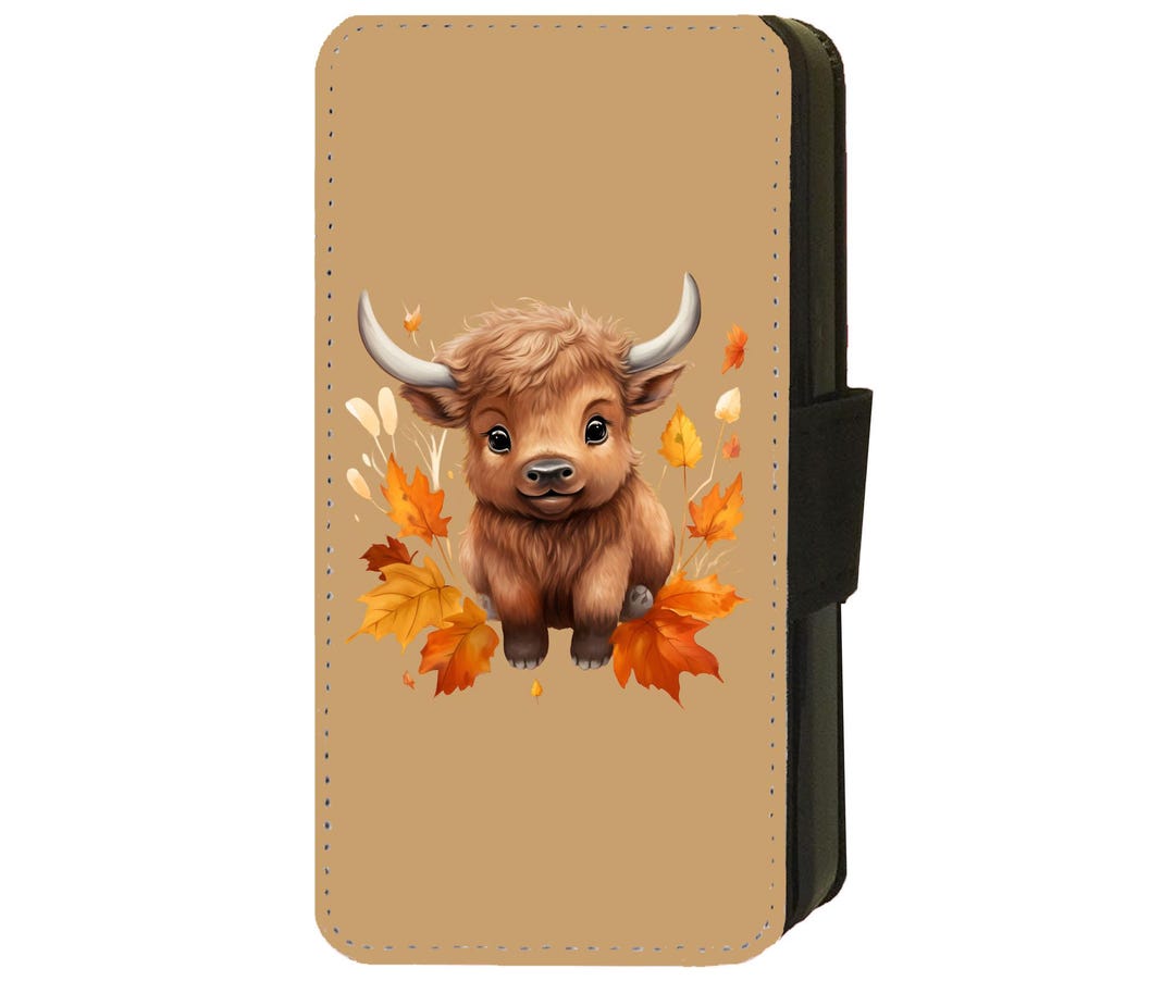 Baby Bison Cute Cow Cattle Flip Phone Case Gift for Google Pixel 7, 7A ...