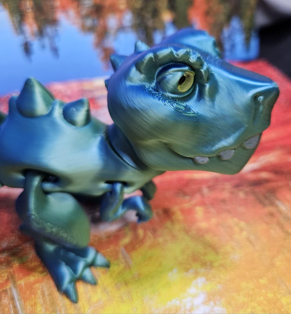 Articulated Flexi T-rex - Etsy