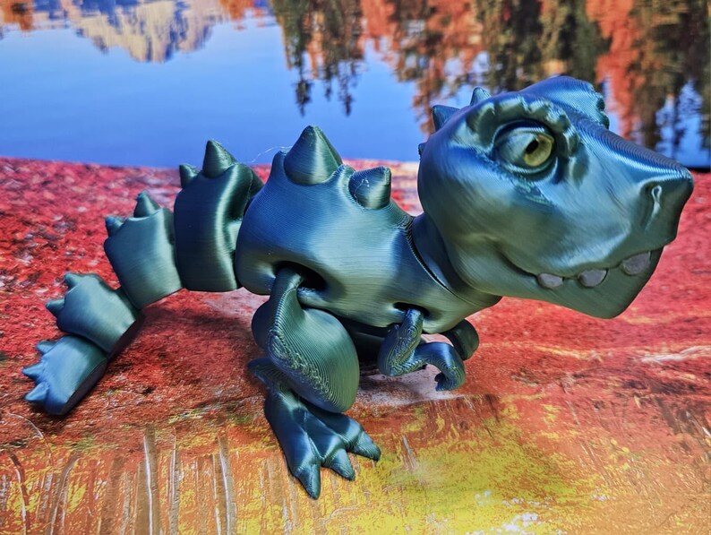 Articulated Flexi T-rex - Etsy